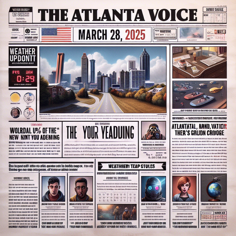 The Atlanta Voice: March 28, 2025 Edition – Atlanta News