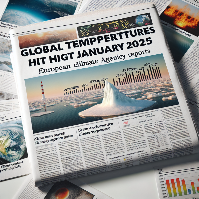 Global Temperatures Hit Record High in January 2025: European Climate ...