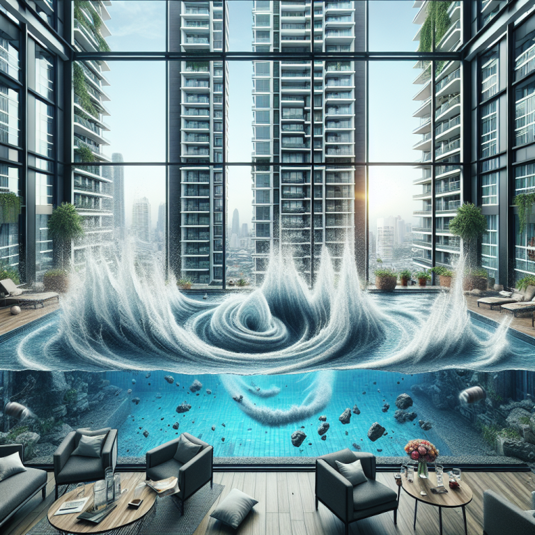Chilling Footage Shows Earthquake Shaking High-Rise Pool in Thailand ...