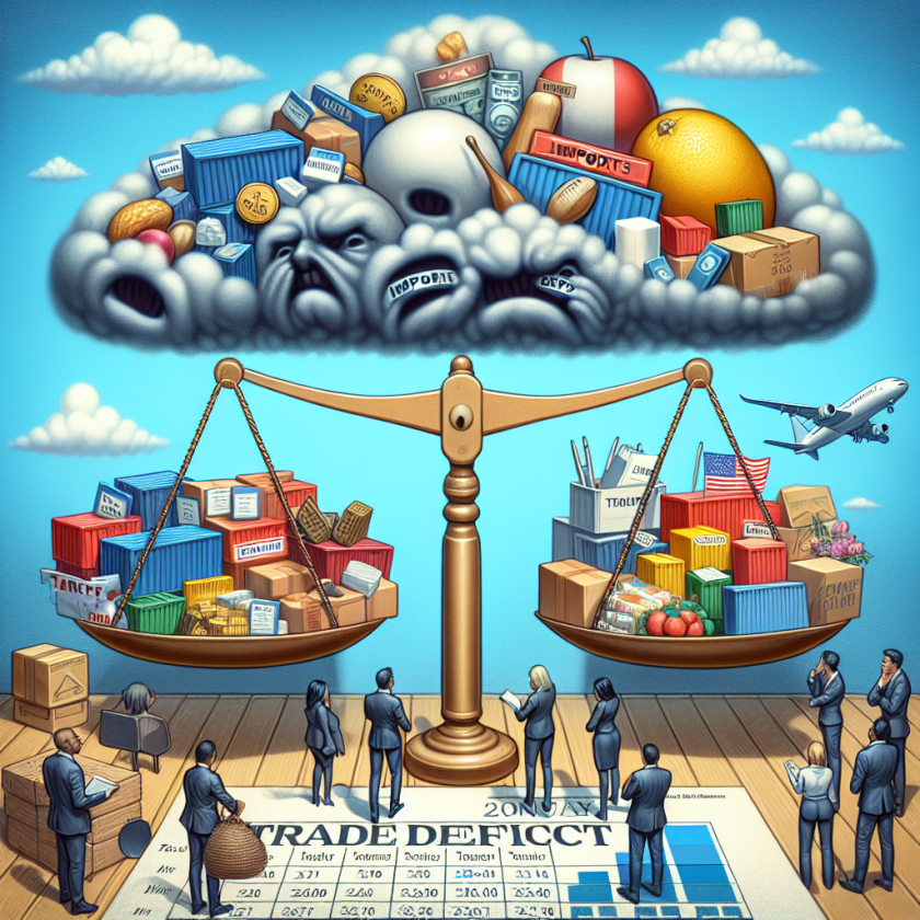 US Trade Deficit Reaches All-Time High in January Amid Tariff Concerns ...