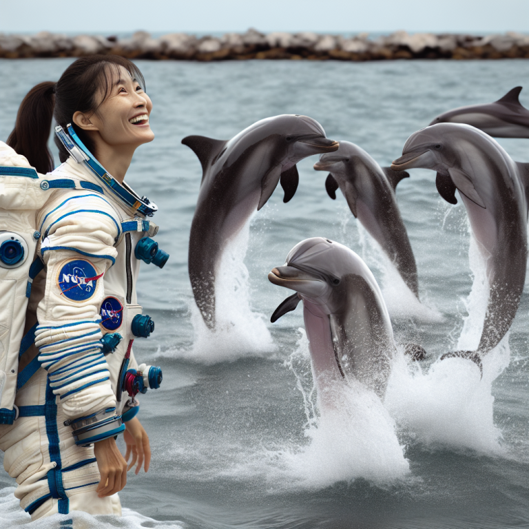 Video: Dolphins Greet Sunita Williams, Welcome Astronaut Home ...