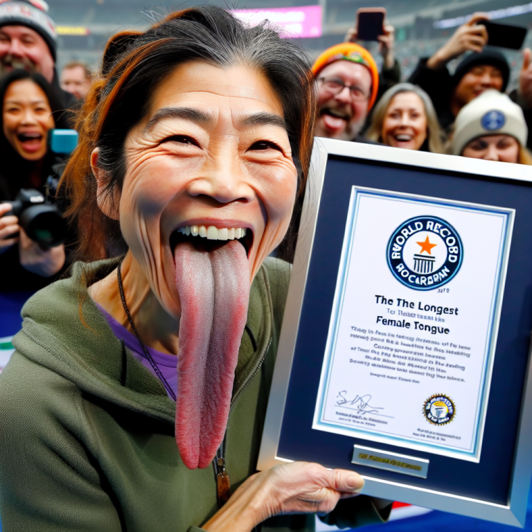 California Woman Breaks Record for World’s Longest Female Tongue ...