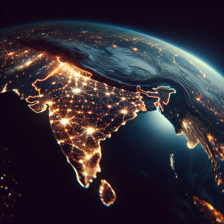 NASA Reveals Breathtaking Night Views of India from Space – SnapLive News